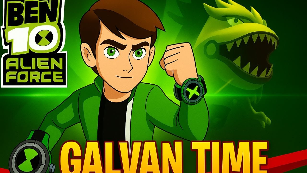 Let's Play Galvan The Ben 10 alien Froce Season in Live Stream ! - YouTube