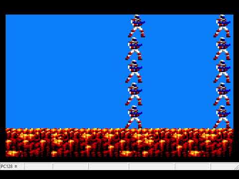 Sprites Movement Speed Test in Basic. Thomson MO6/TO8/Olivetti Prodest ...