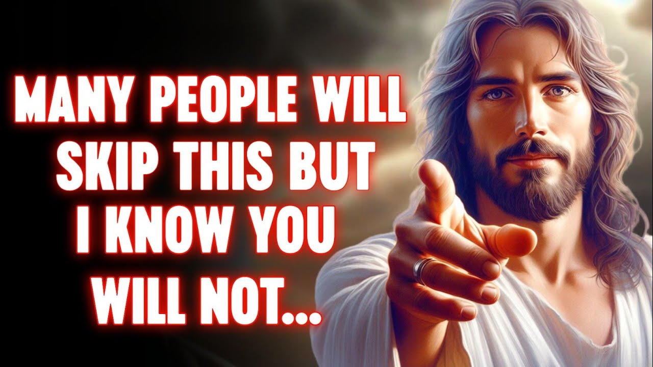 🛑 GOD IS SAYING, I HAVE CHOSEN YOU FOR THIS DEVINE MESSAGE‼️| GOD SAYS ...