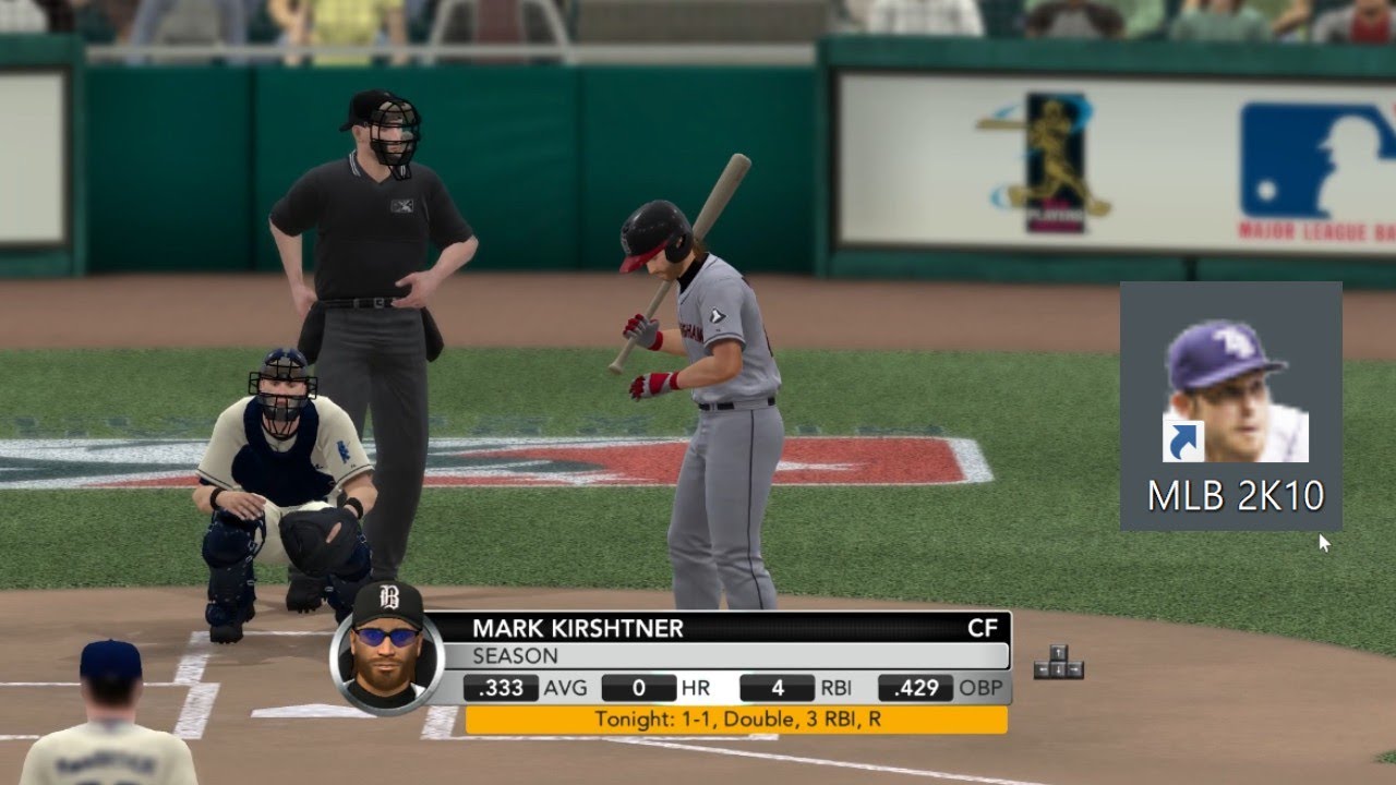 MLB 2k10 - Gameplay #MLB2K10 #baseball - YouTube
