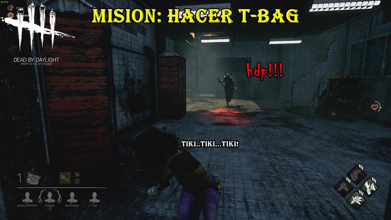 [DBD-SURVIVOR] MISION: Hacer t-bagging toda la partida! - YouTube
