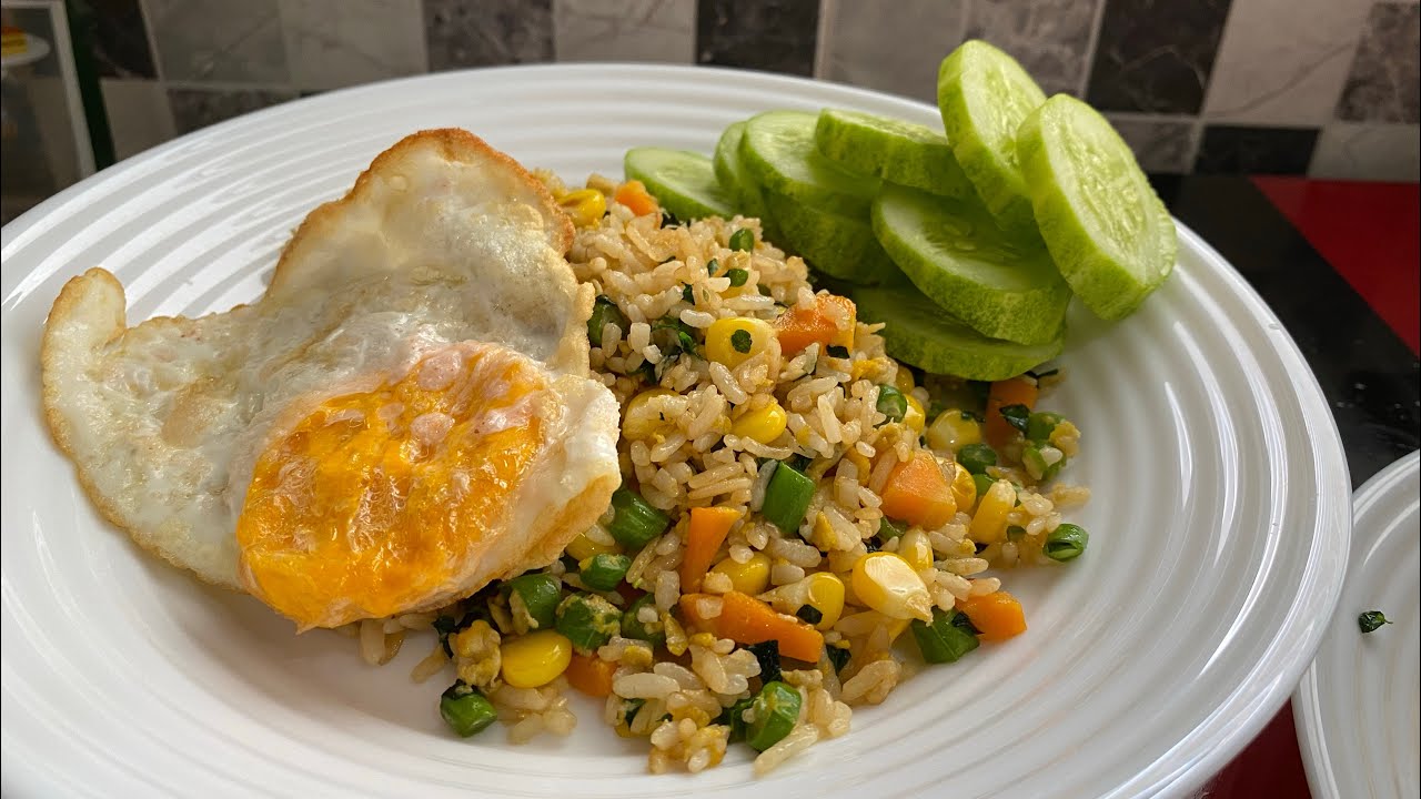 Nasi 1 Piring bisa jadi 3 Piring 😍 Nasi Goreng Sayur untuk Anak Anak ...