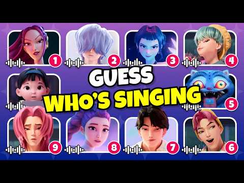 Can You Guess Who’s Singing? 😈🎶 | Ultimate KPop Demon Hunters Quiz #6