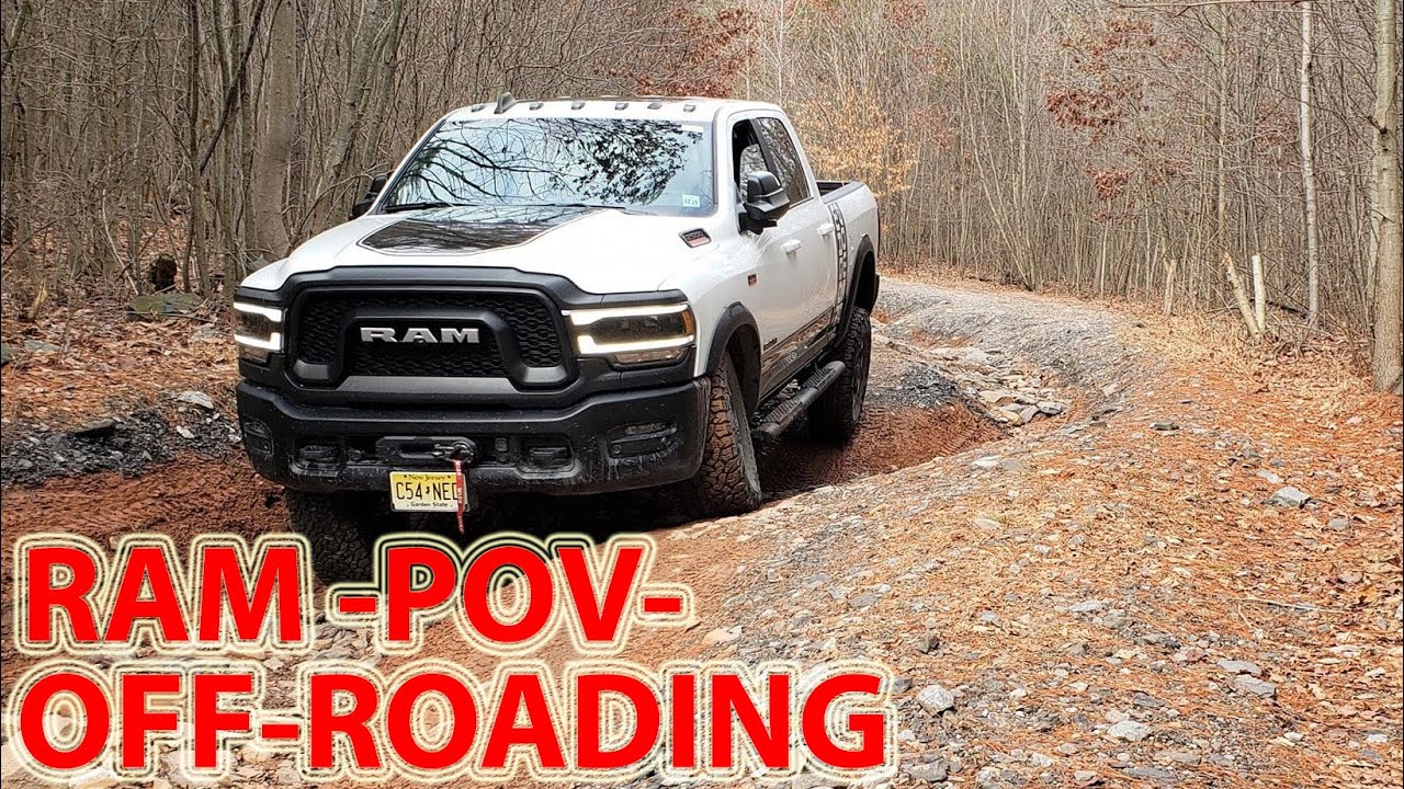 2020 Dodge Ram Power Wagon 2500 Off Road 4x4 POV 12 Inch Screen ...