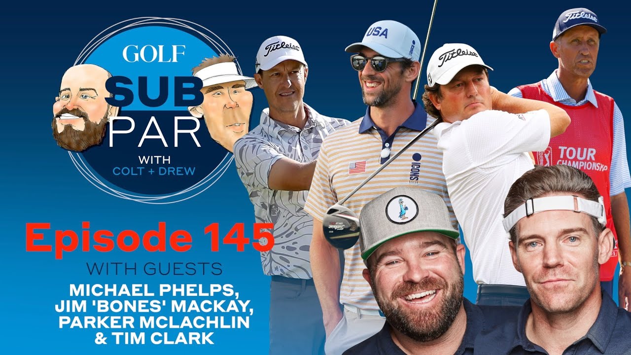 Subpar and 8AM Golf panel with Michael Phelps, Tim Clark, Jim ’Bones ...