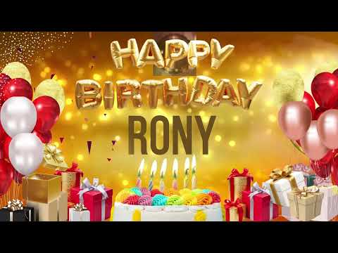 Rony - Happy Birthday Rony