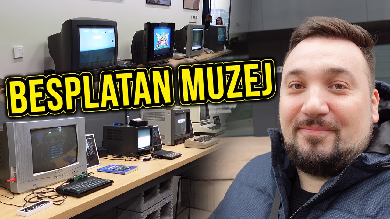 U ovom muzeju možete da koristite stare računare i konzole - YouTube