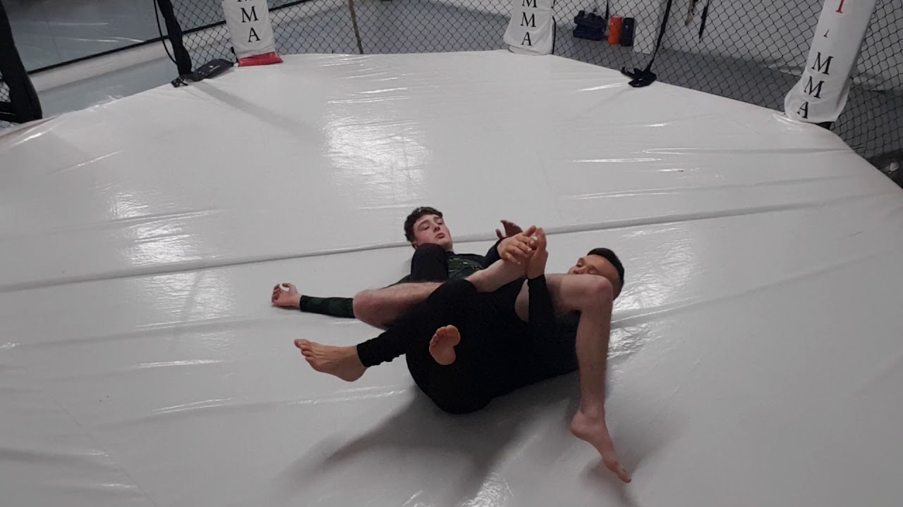 Calf Crush (Calf Slicer) from the back control - Adam Urbanski (Sparta ...