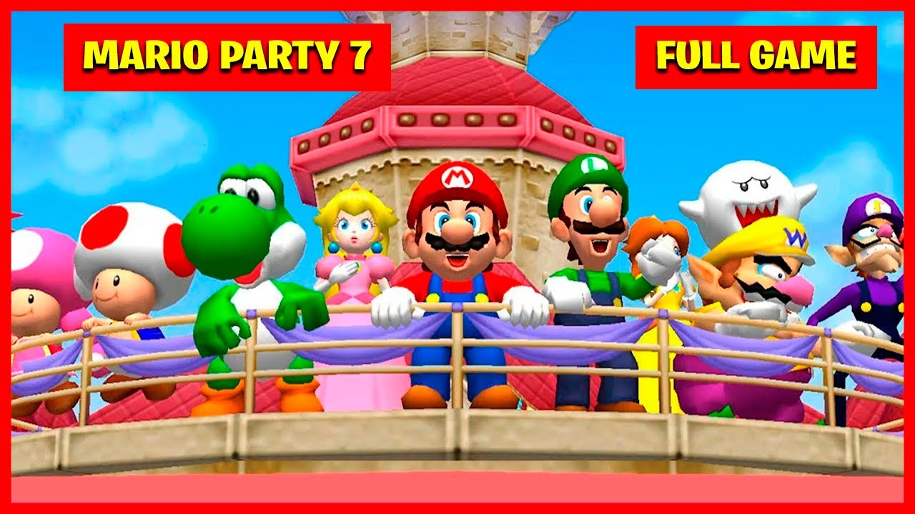 Gamecube Gameplay — Mario Party 7 - YouTube