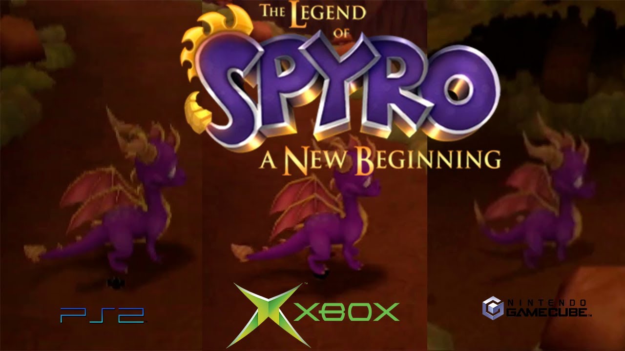 The Legend of Spyro: A New Beginning - PS2 vs Xbox vs Gamecube - YouTube