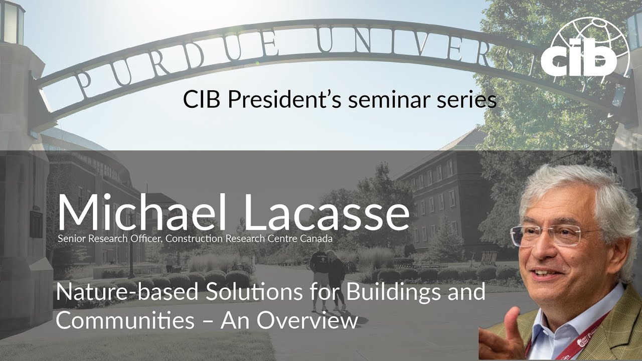 Michael Lacasse - Nature-based solutions for buildings and communities ...