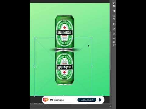 Create Reflection of an Object in Photoshop | Photoshop Tutorials | Youtube Shorts #shorts # ...