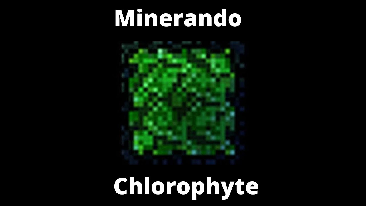 Terraria 1.4 #9 Minerando CHLOROPHYTE na JUNGLE! - YouTube