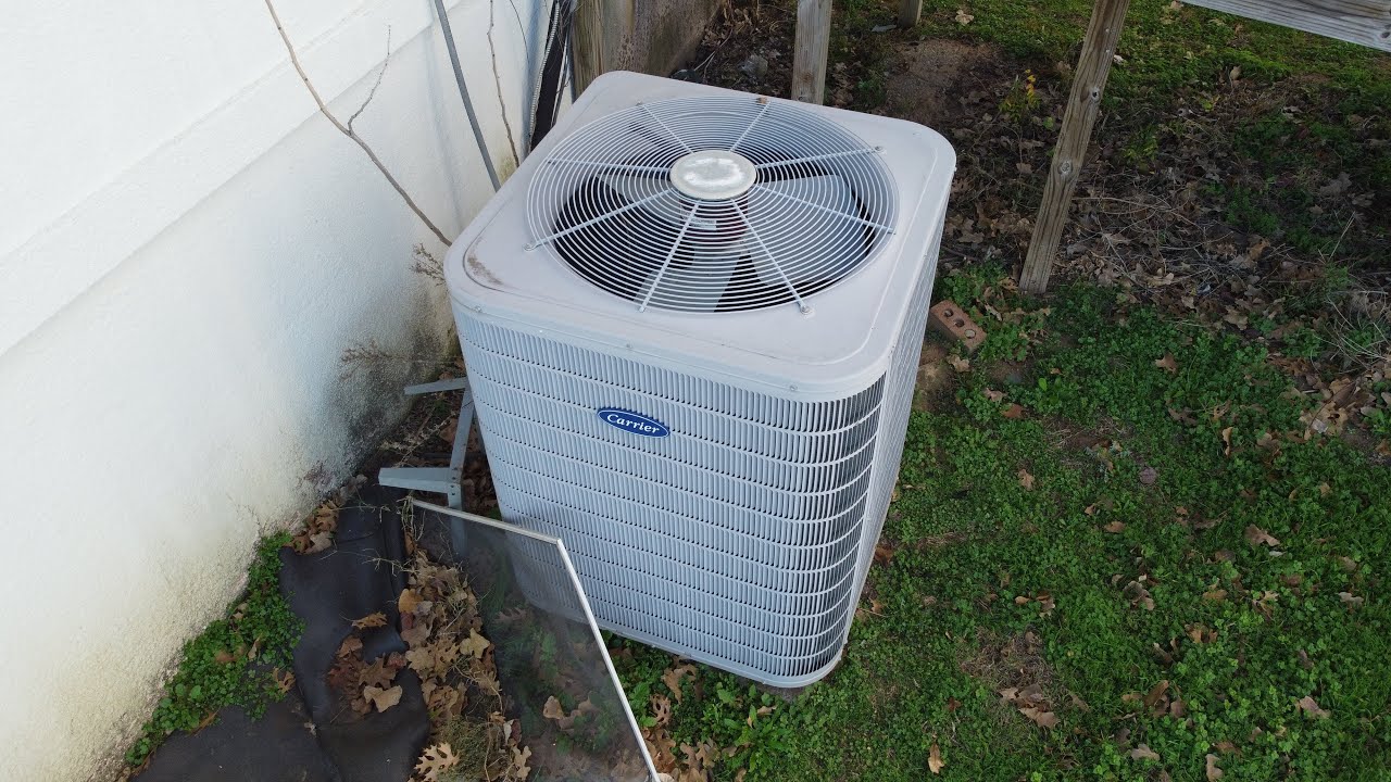 2011 Carrier Performance Series Air Conditioner Starting Up & Running ...