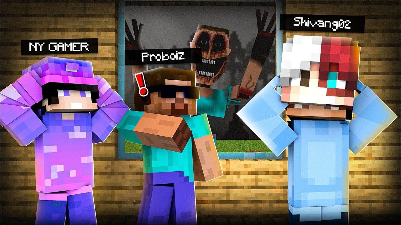 I FOUND SCARY MIMICKER IN VILLAGE IN MINECRAFT😨ft.@Shivang02 - YouTube