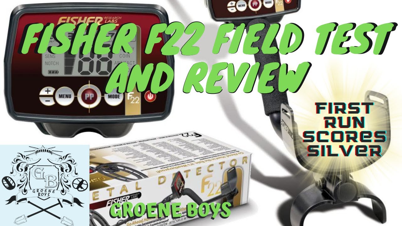 Fisher F22 Weatherproof Metal Detector – FDOMF