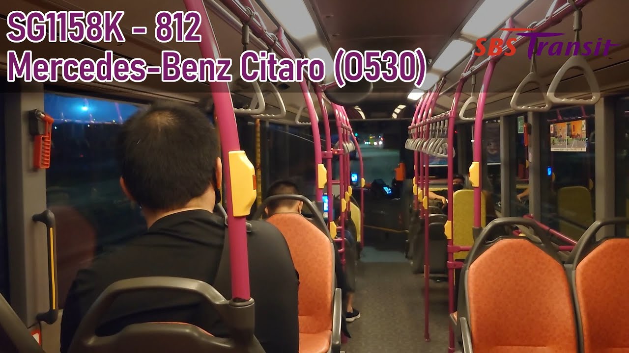 SBS Transit Mercedes-Benz Citaro (O530 C1F) [Batch 3] - SG1158K on 812 ...