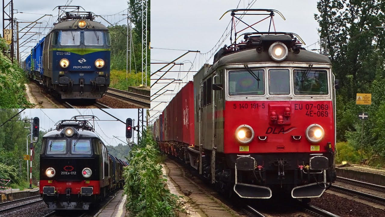 EU07-069 Captrain, 201Eo Lotos/CargoUnit, Traxx PCC Intermodal i inni ...