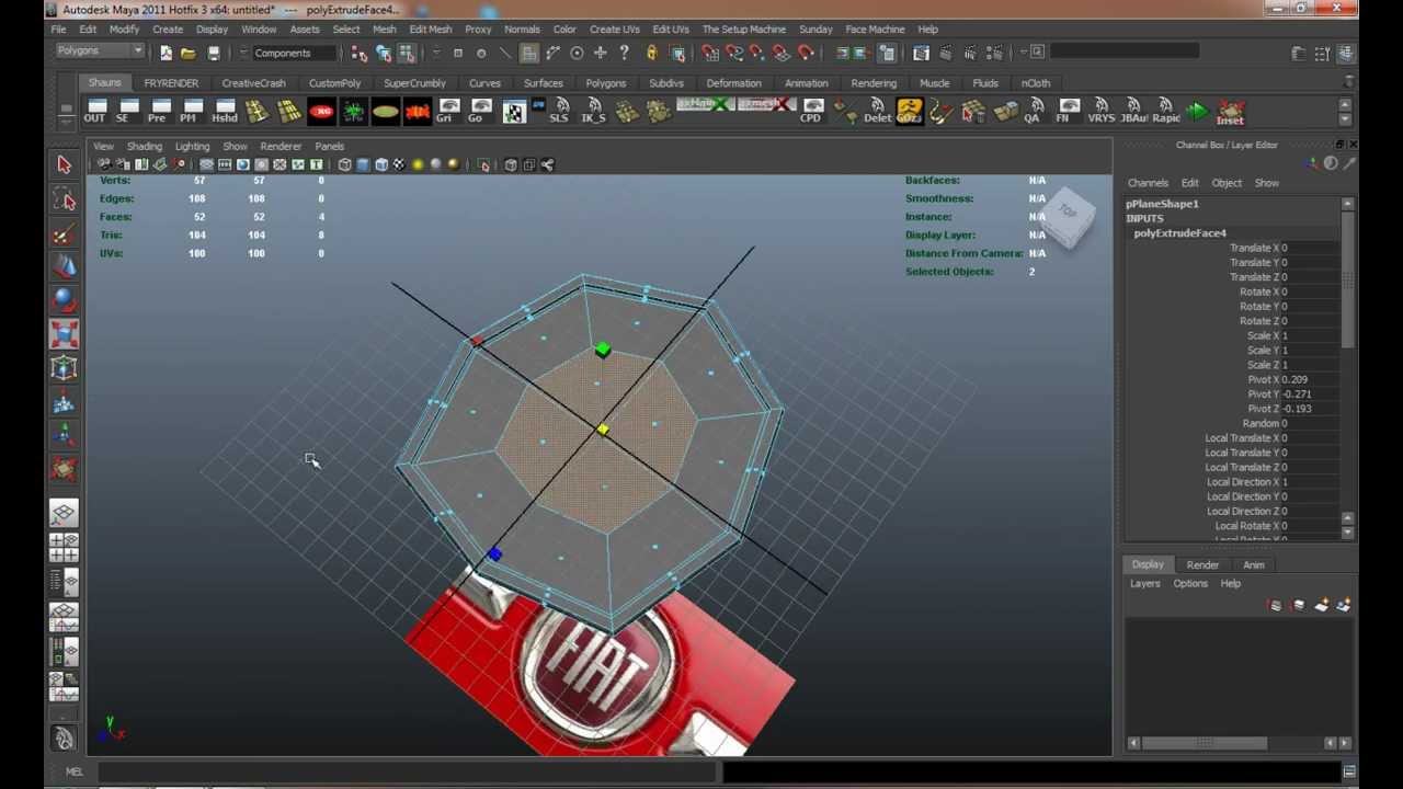Creating A Stylized Car In Maya, The Complete Workflow - Part 2-16 ...