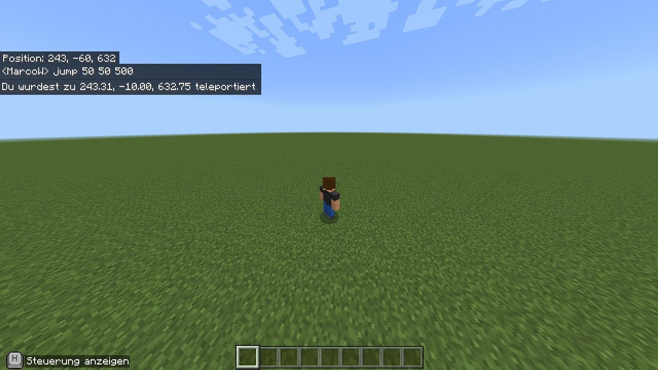 Minecraft Education Tutorial 3 Variablen - YouTube