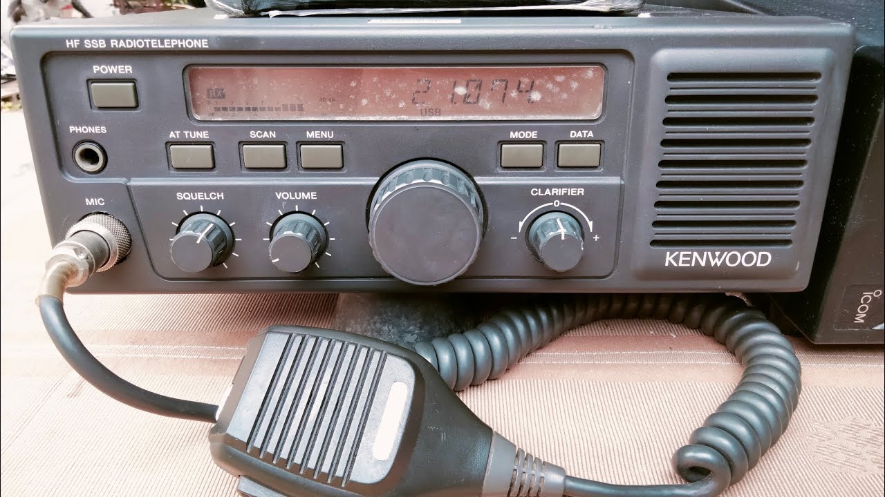 KENWOOD TK 80. test by 153E251 - YouTube