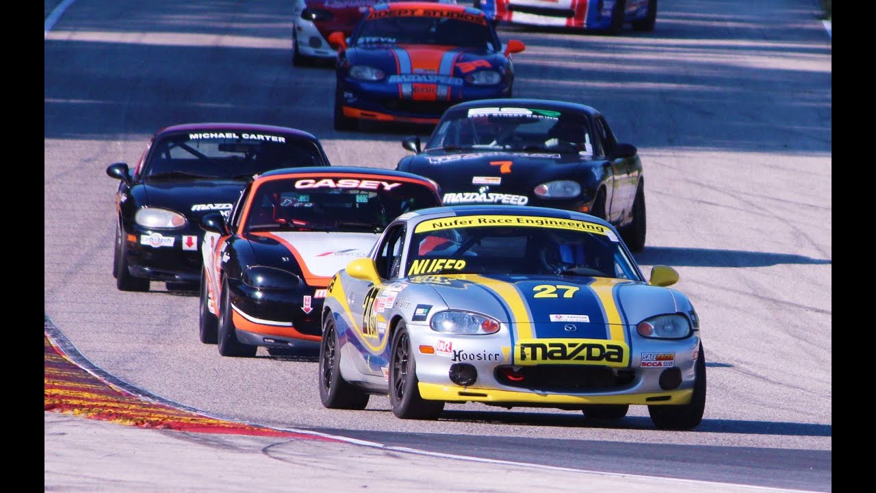 Spec Miata 2016 SCCA June Sprints - YouTube