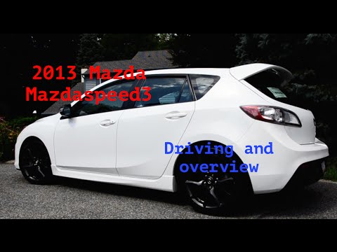 2013 Mazda Mazdaspeed3: Driving and overview - YouTube