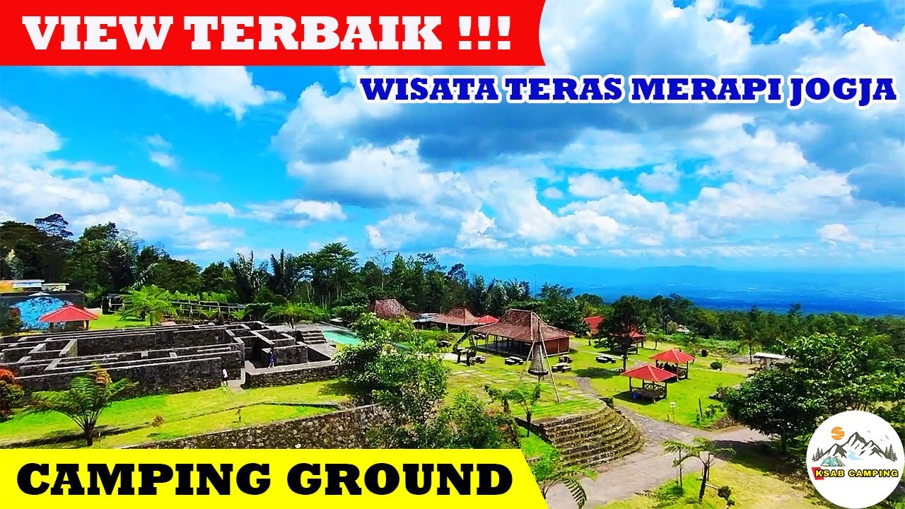 CAMPING TERBARU WISATA TERAS MERAPI Jogja Banyak Spot Bagus Untuk ...