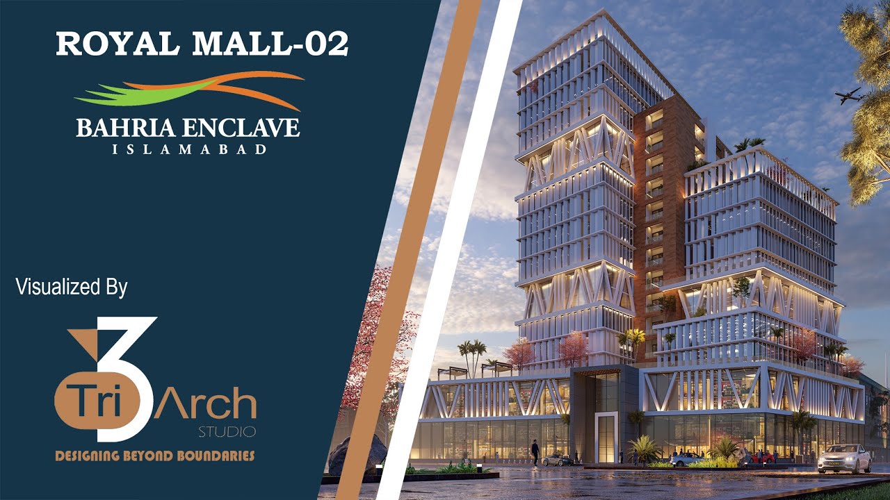 ROYAL MALL-02 || Exterior Animation || Visualization by TRIARCH99 - YouTube
