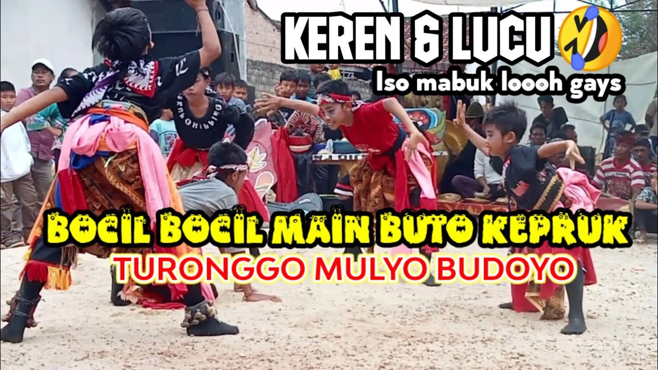 LUCU DAN KEREN BANGET!! BOCIL BOCIL MAIN BUTO AMPE KESURUPAN ...