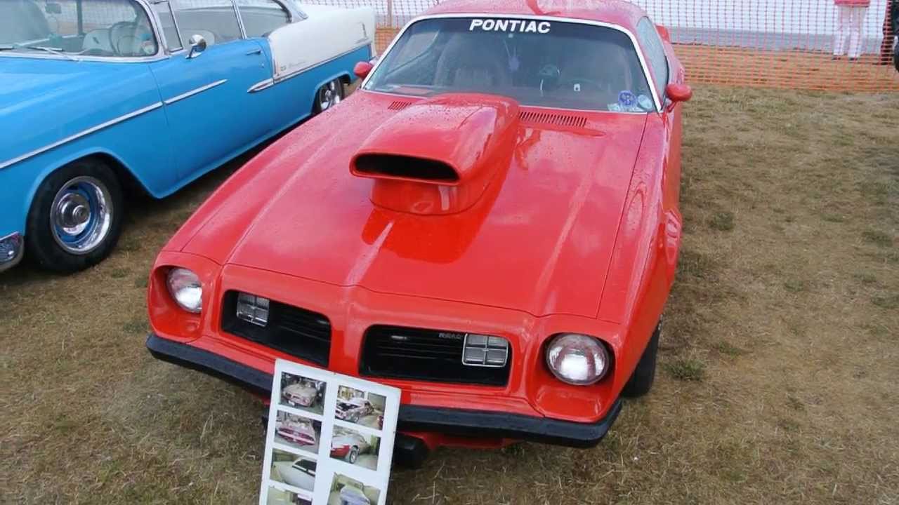 '75 Pontiac Firebird at Riviera Car Show Paignton 2013 - YouTube