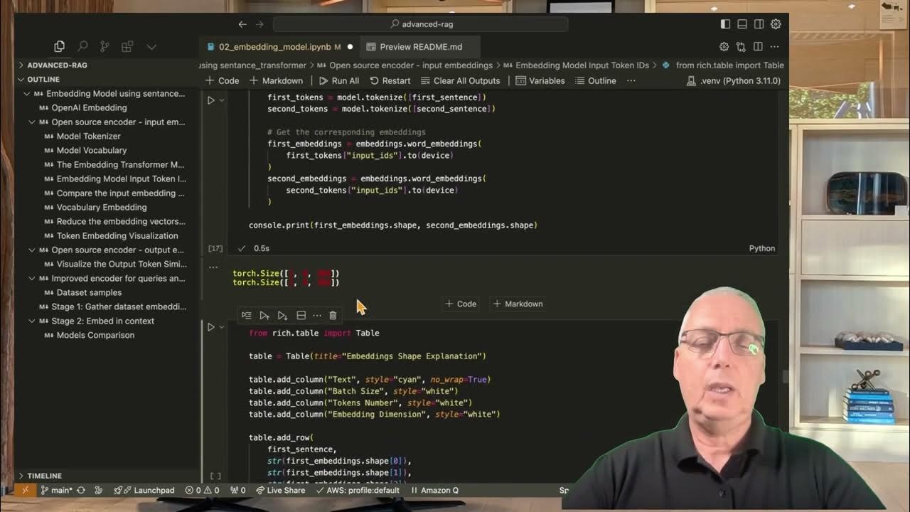 Embedding for RAG hands-on lab - part 2 - vocabulary - YouTube