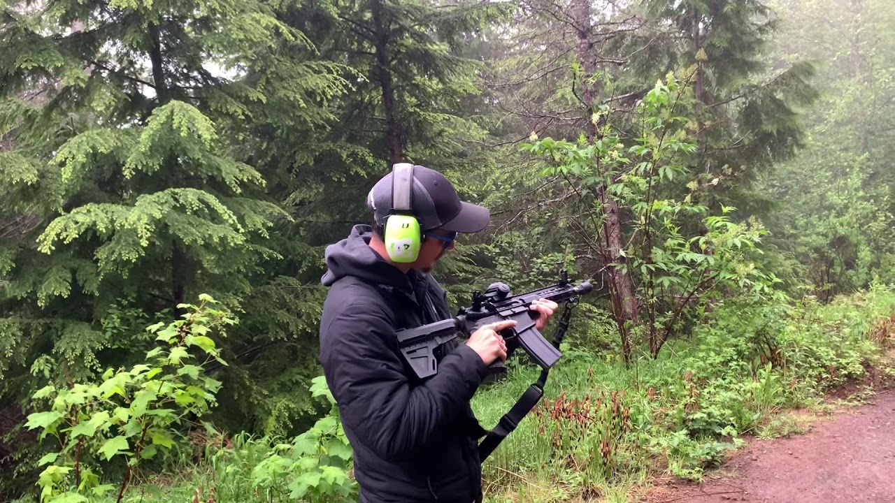 9x39 wolf AR Pistol (unsuppressed) - YouTube