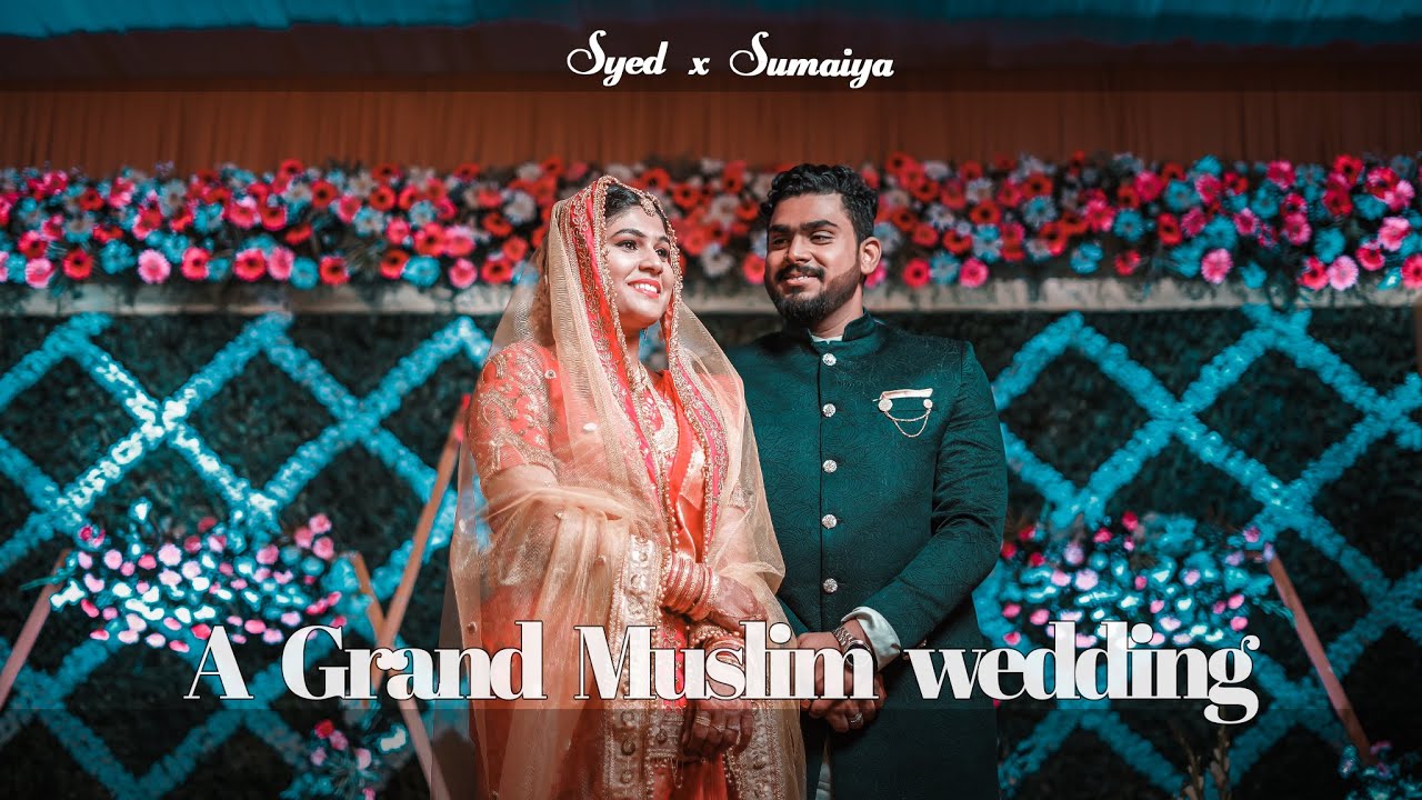 A Grand Muslim wedding | SYED & SUMAIYA | Stories from Feather Touch ...