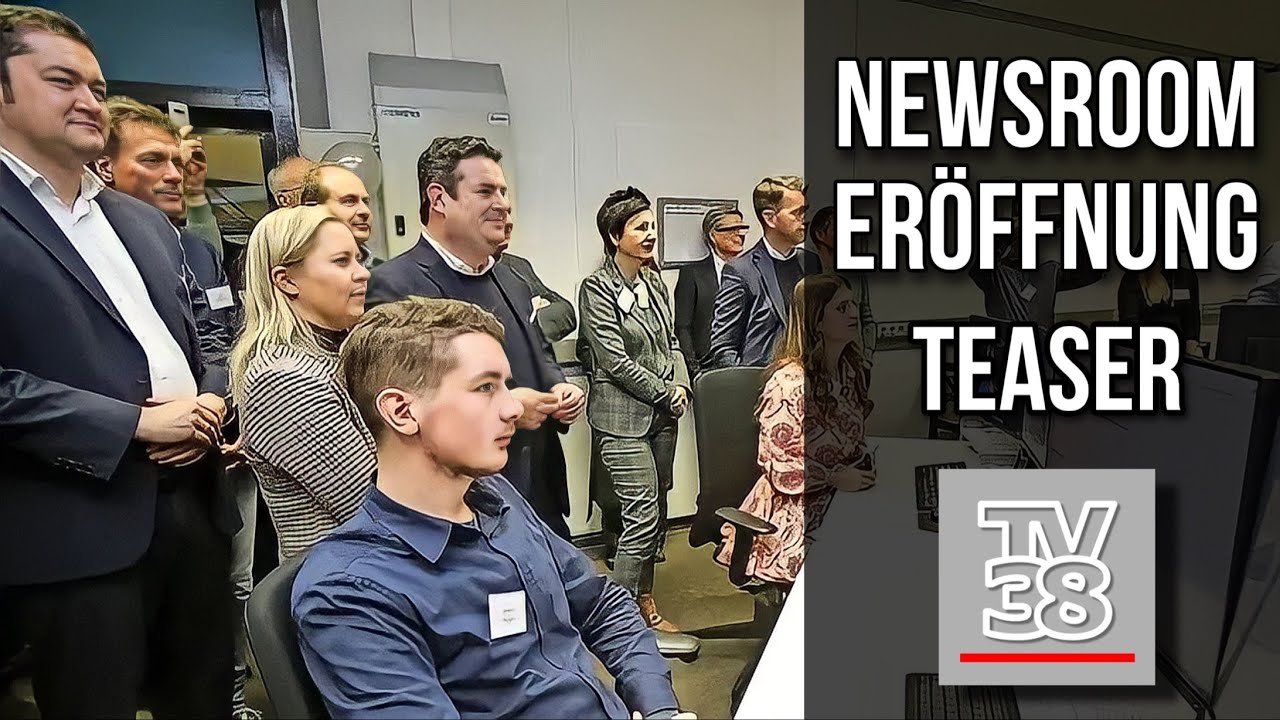 TV38 Newsroom-Eröffnung Teaser - YouTube