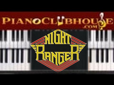 🎹 SISTER CHRISTIAN - Night Ranger (easy piano tutorial lesson) - YouTube