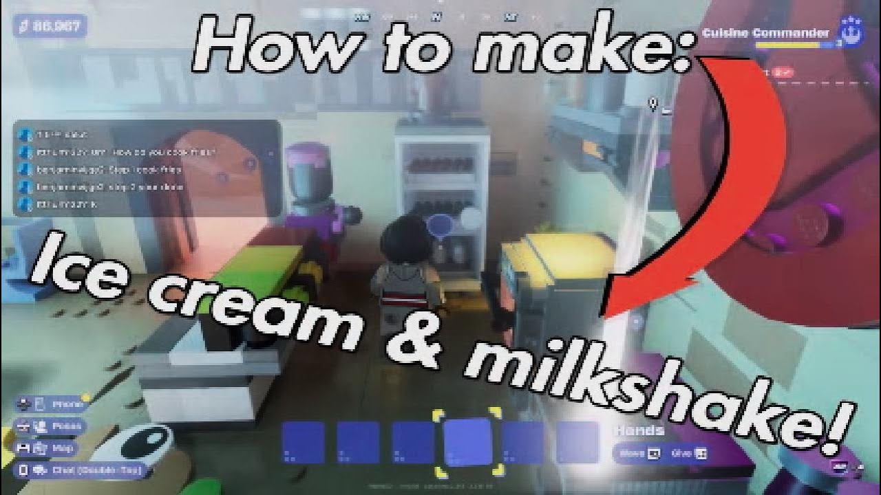 How to...make: Ice cream and milkshake! | LEGO FORTNITE (Brick Life ...