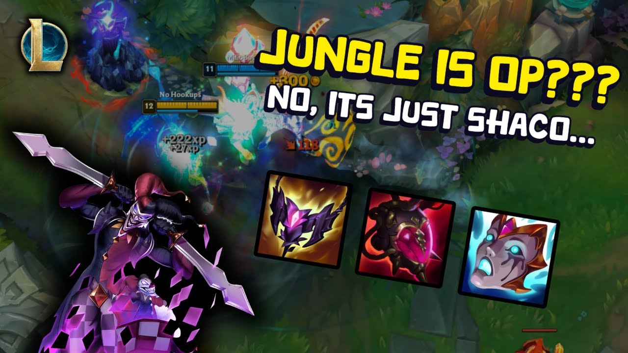 Shaco EXPOSED The Best League of Legends Champion for Beginners - YouTube