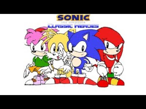 Sonic Classic Heroes longplay part 1 [Sonic 1 zones] primeira longplay ...