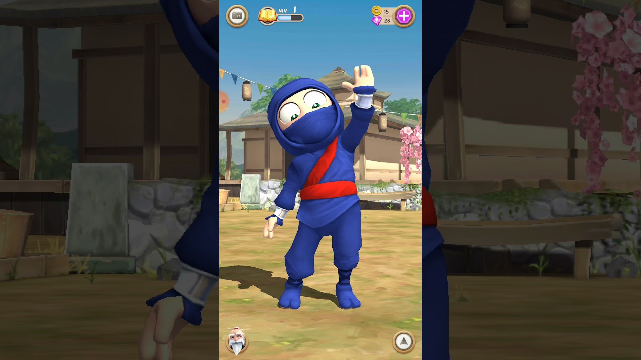 Clumsy ninja - YouTube