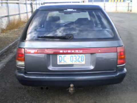 1991 SUBARU LIBERTY GX - Hobart TAS - YouTube