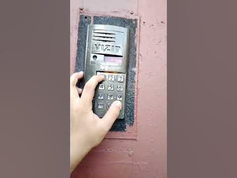 Домофон VIZIT БВД - SM101R) - YouTube