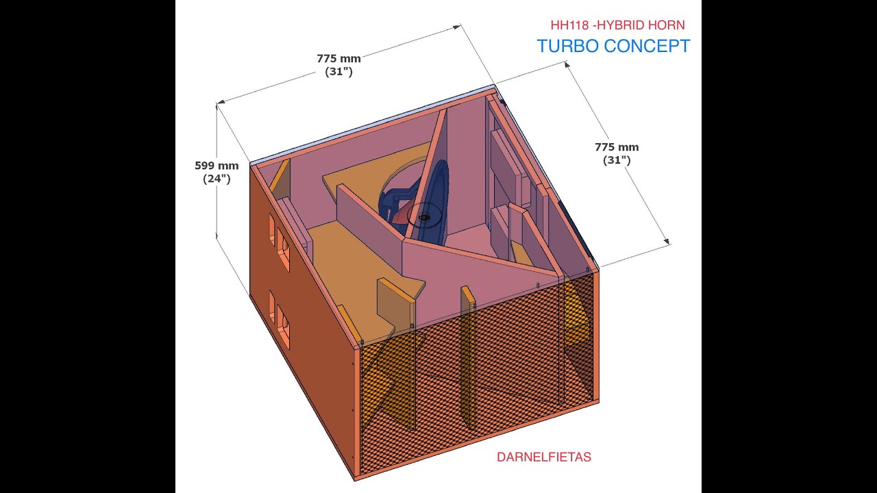 HYRBID HORN HH118 VENTED STYLE 2024 - YouTube