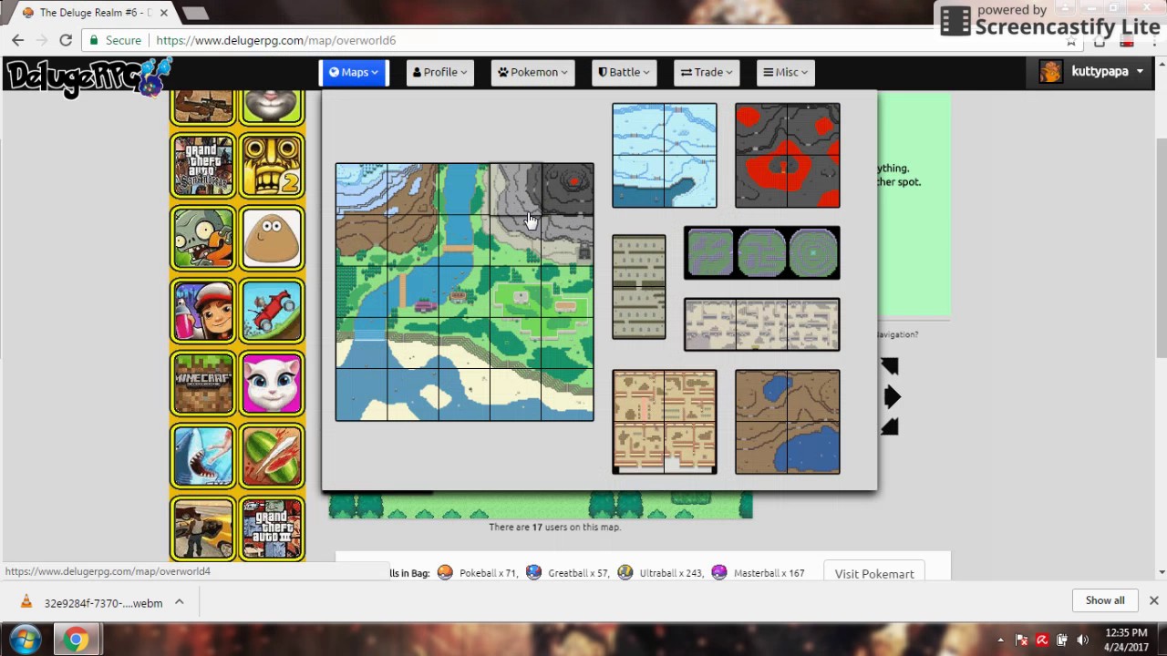 how to catch legendary pokemon in deluge rpg - YouTube