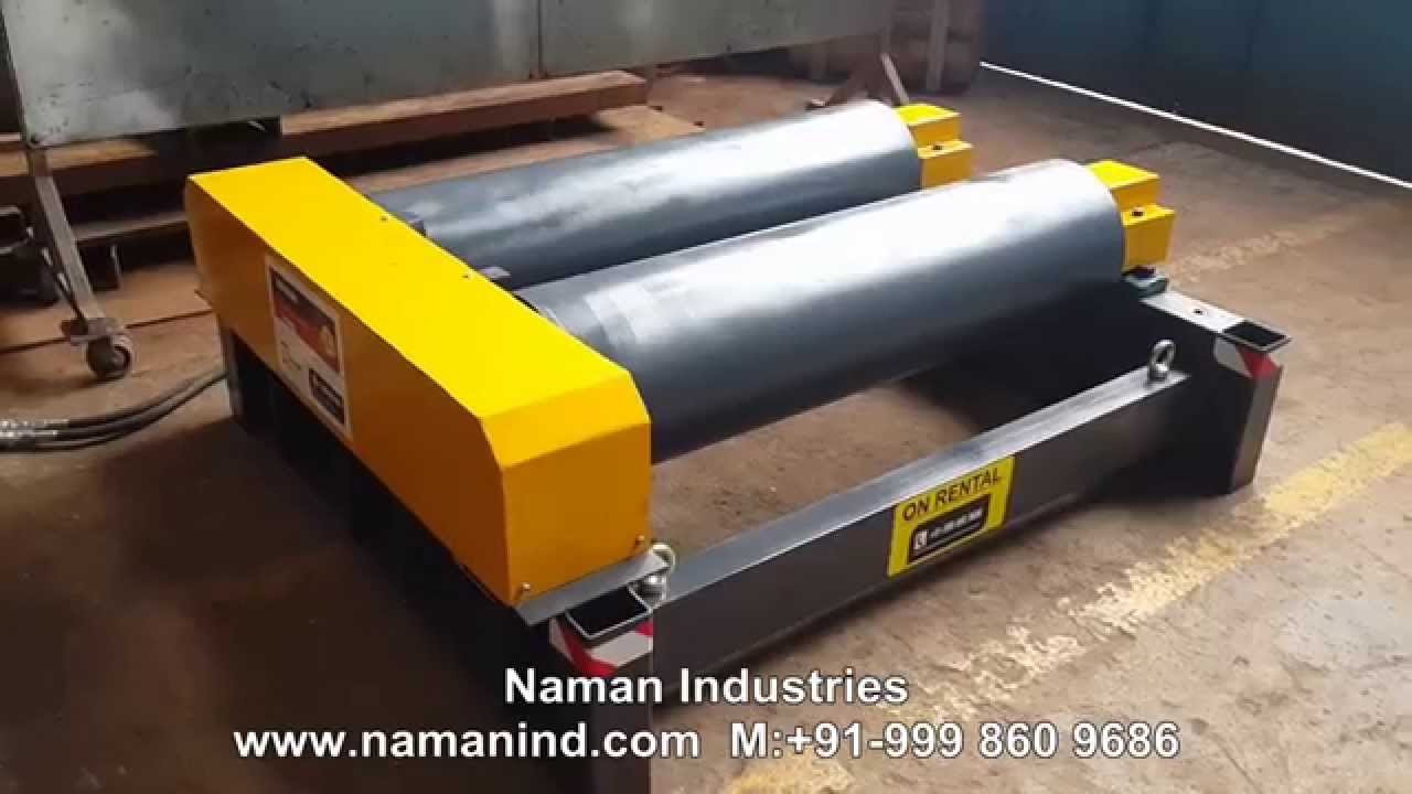 hydraulic bundle rollers - YouTube