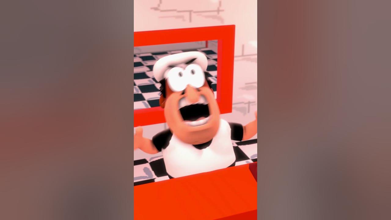 👨🏻‍🍳peppino 😱scream But Its 🍕animated😆 Pizza Tower Screaming Meme Youtube