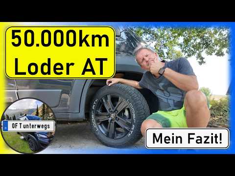 Wohnmobil mit Loder AT nach 50.000 km. Mein ehrliches Fazit zum Reifen auf dem Campervan!