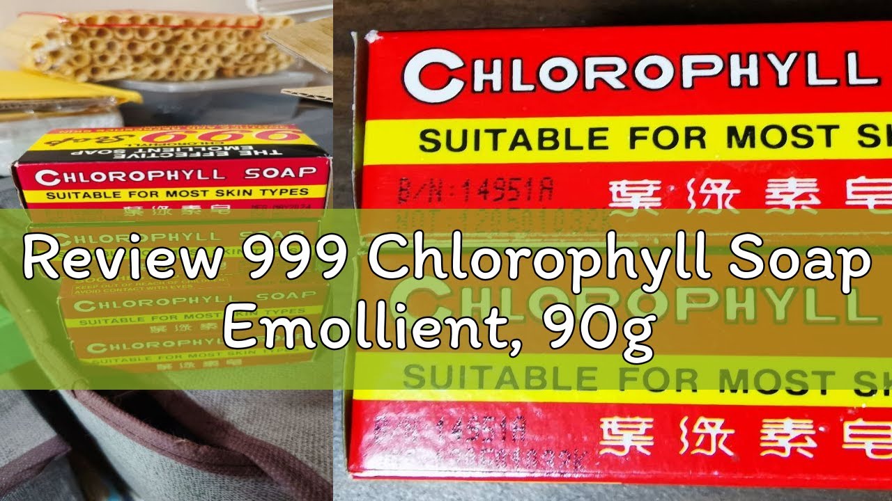 Review 999 Chlorophyll Soap Emollient, 90g - YouTube