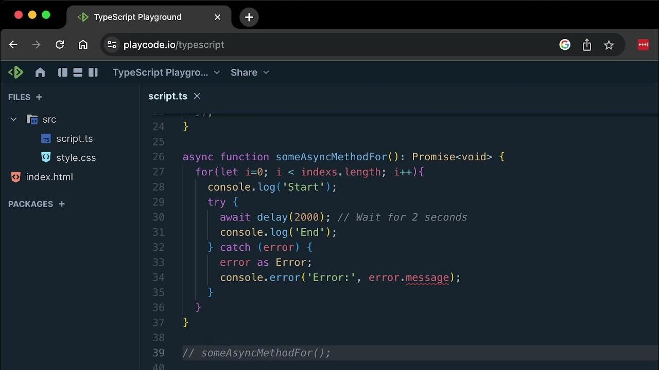 Tip#3: for vs forEach: Handling Asynchronous Operations in TS - YouTube