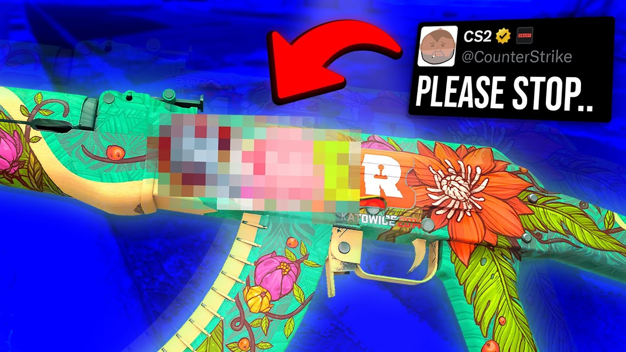 We Found THE WORST CS2 Sticker Craft EVER.. - YouTube